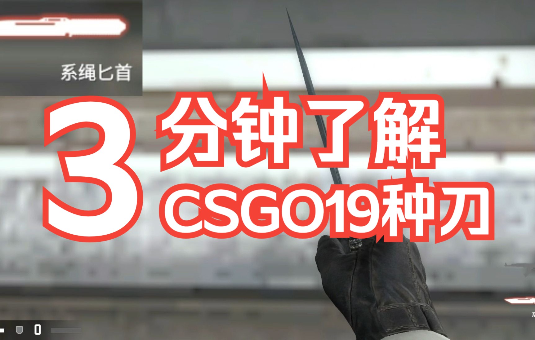 CSGO匕首检视