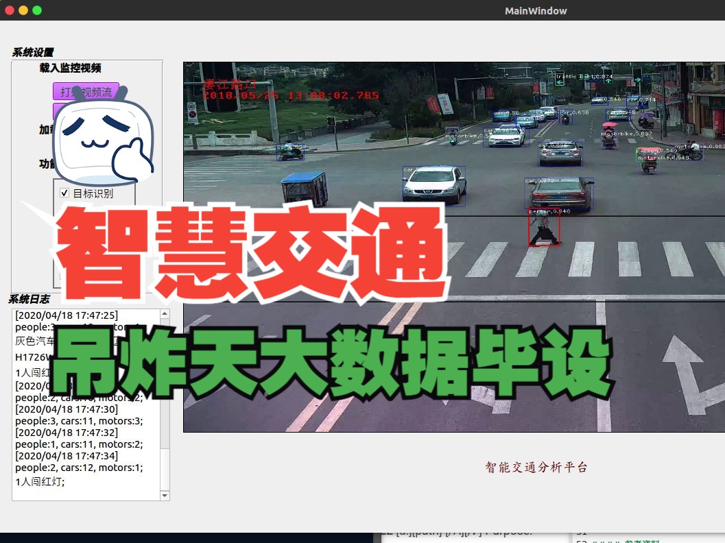 ...计算机视觉交通场景智能应用 智慧交通大数据 车牌识别 道路识别 ...