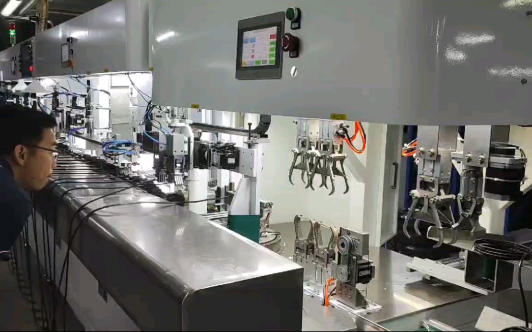 传感器延长线注塑前工序全自动装配生产线