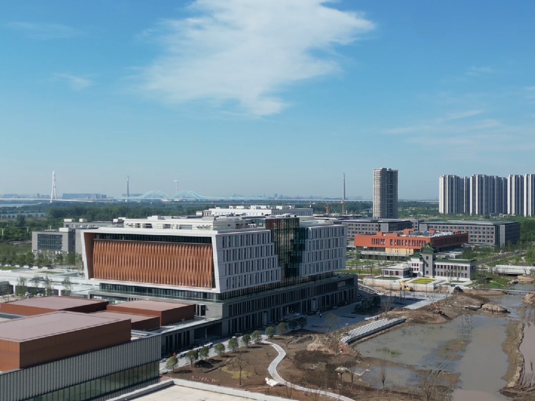 ...江北新区长江五桥旁 #南京农业大学 #南农 #大学校园 #美丽校园 #南京