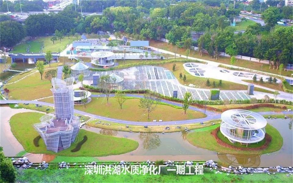 中交一航局:深圳洪湖水质净化厂一期工程