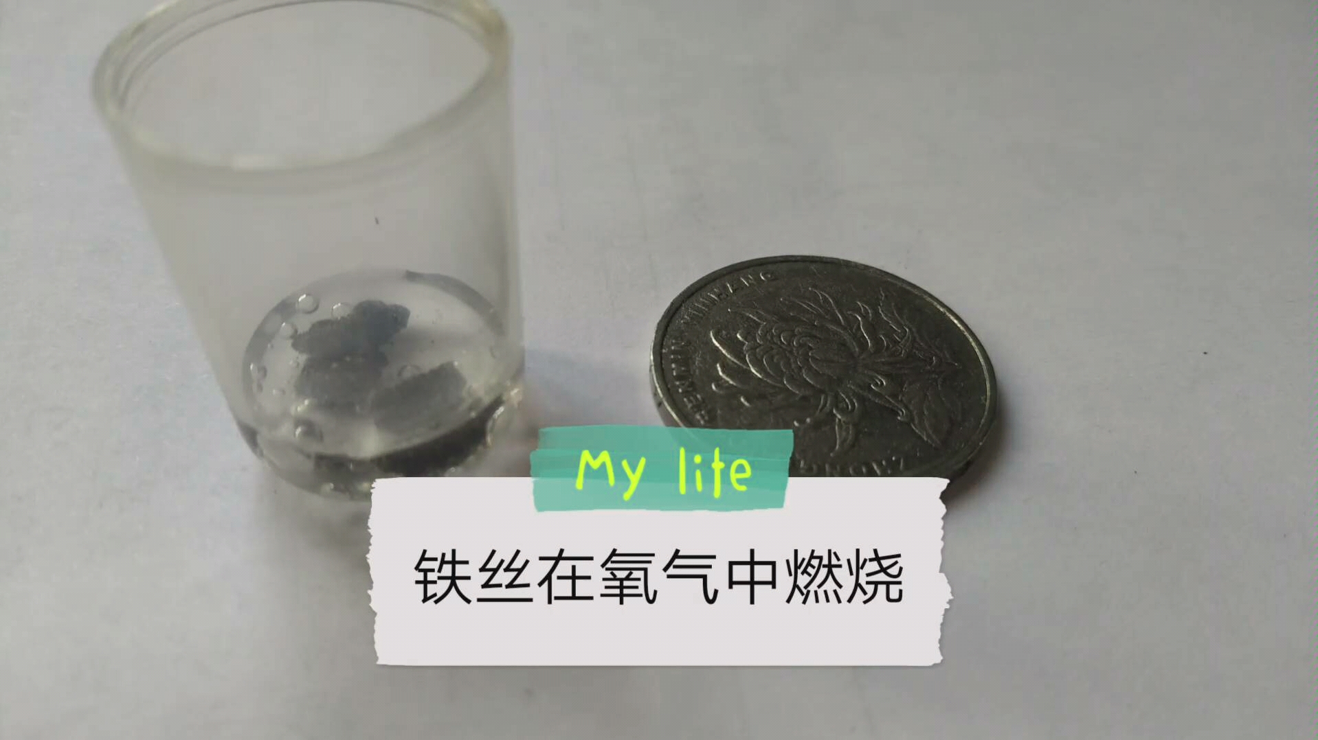 【化学实验】 铁 丝 燃 烧