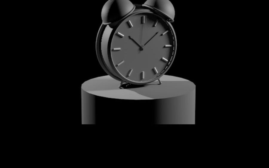 C4D学习打卡-《李翔的C4D入门教学-闹钟》