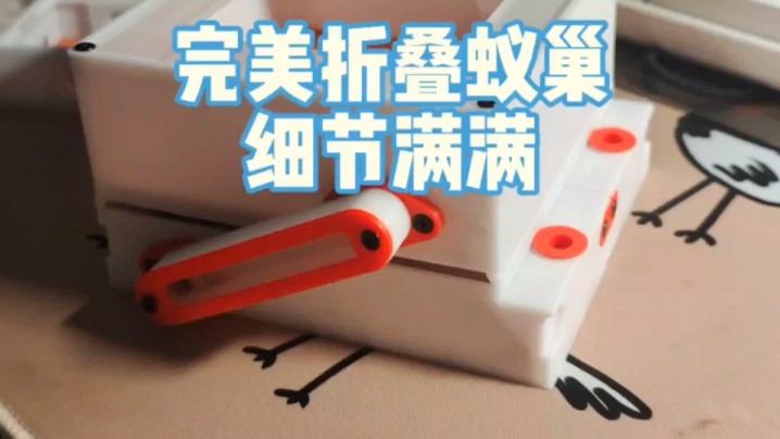折叠蚁巢的细节展示