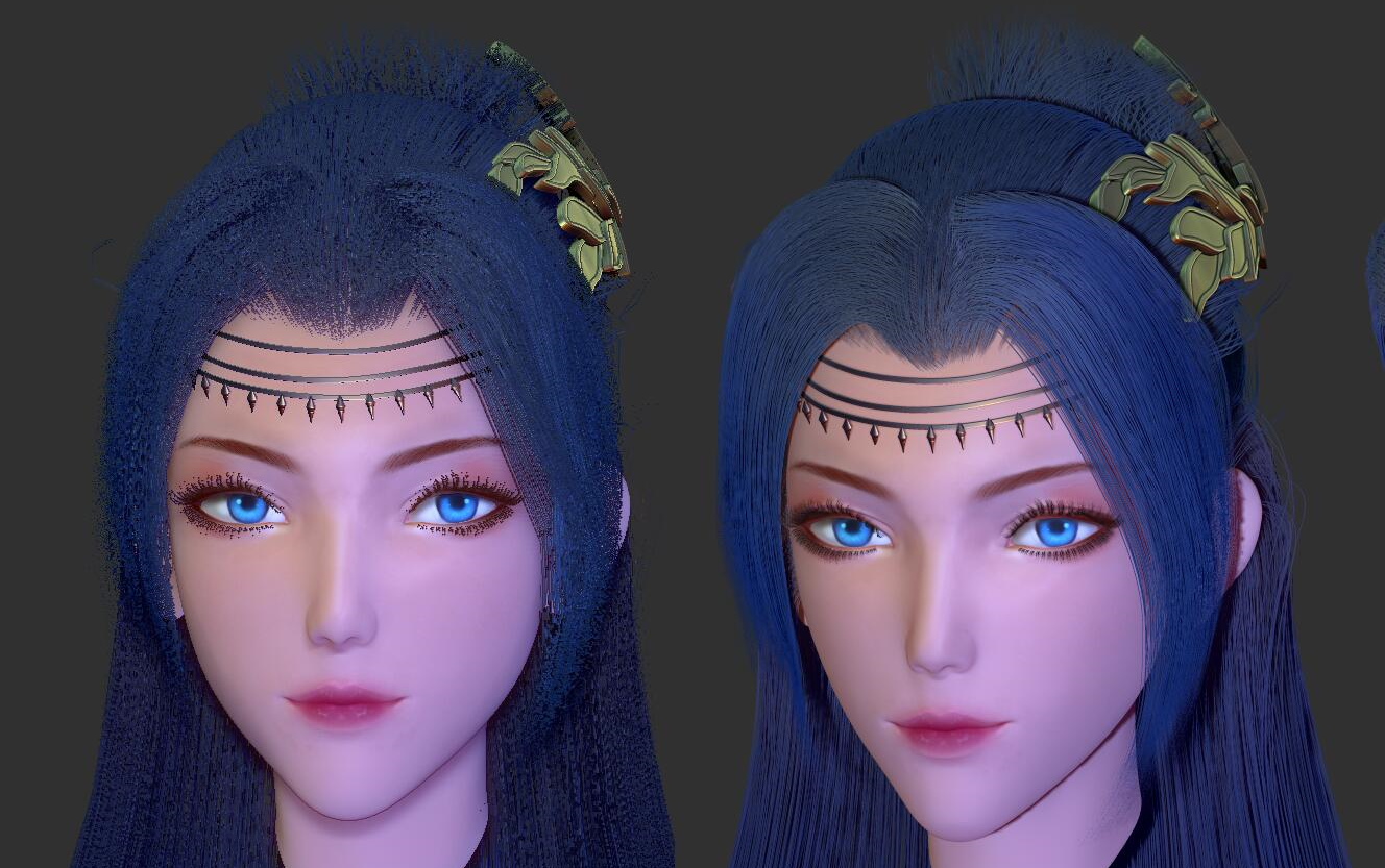 《斗破苍穹—云韵》3D模型案例制作与讲解