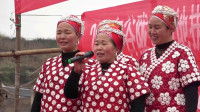 谷陇镇苗岭社区2019年喜迎春节系列活动 苗族苗歌宣传扶贫搬迁政策