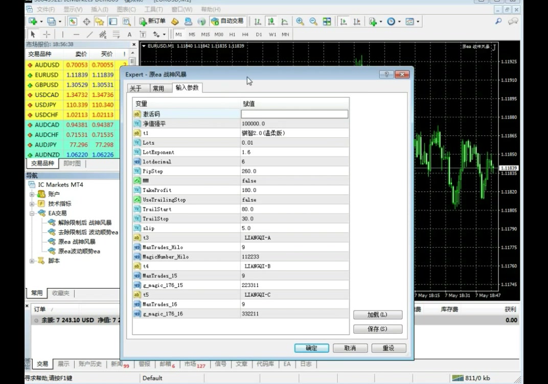 外汇ea破解限制 mt4编程ea程序破解