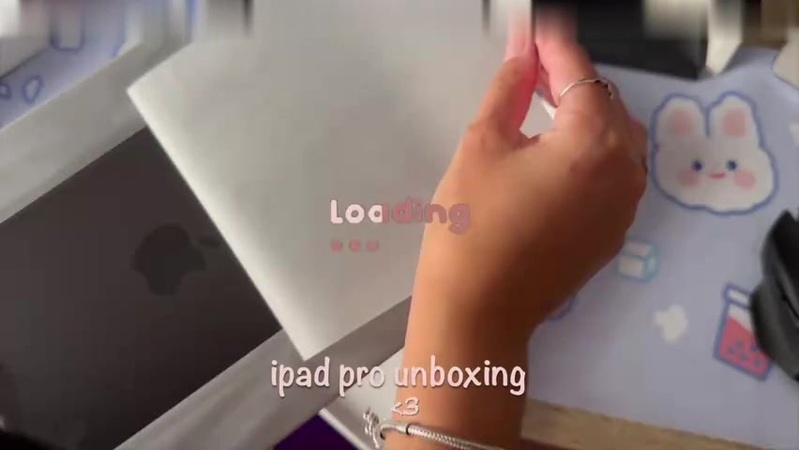 开箱 iPadProM411\\\'\\\'aestheticunboxing+ApplePencilPro+...