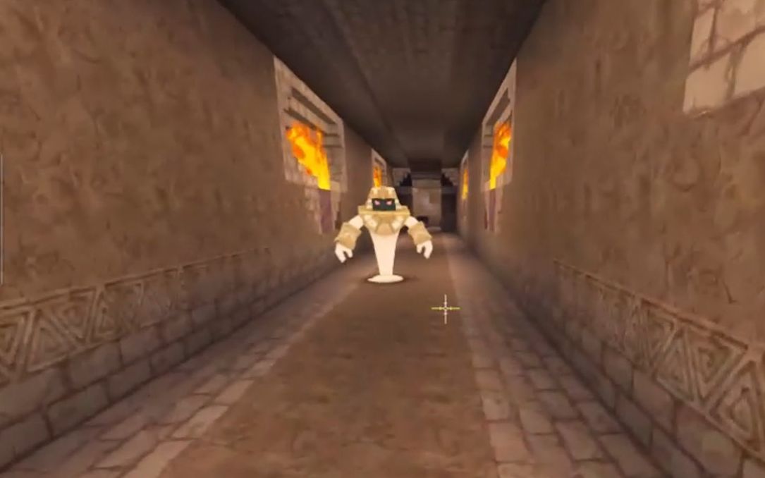 迷你世界:去沙漠神殿挖点星能振荡器做刷土机(还有人不知道沙漠神殿...