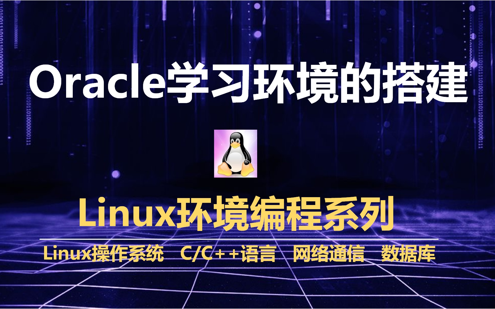 Oracle数据库学习环境的搭建