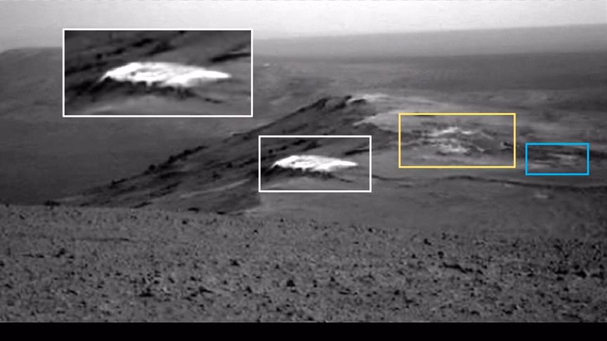 NASA最新公布图像:火星探测器发现神秘地带疑似基地废墟!