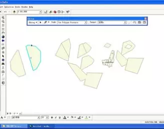 [国土部门Arcgis基础]4.编辑工具栏