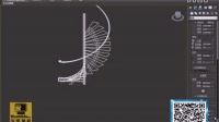 3dmax自学教材 3dmax建模视频教程 旋转楼梯制作