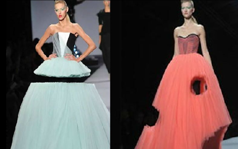 这图片居然没有ps过,模特没有腿还能腾空走秀?你敢信吗?