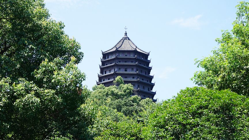 中国现存砖木结构最好的古塔 杭州六合塔
