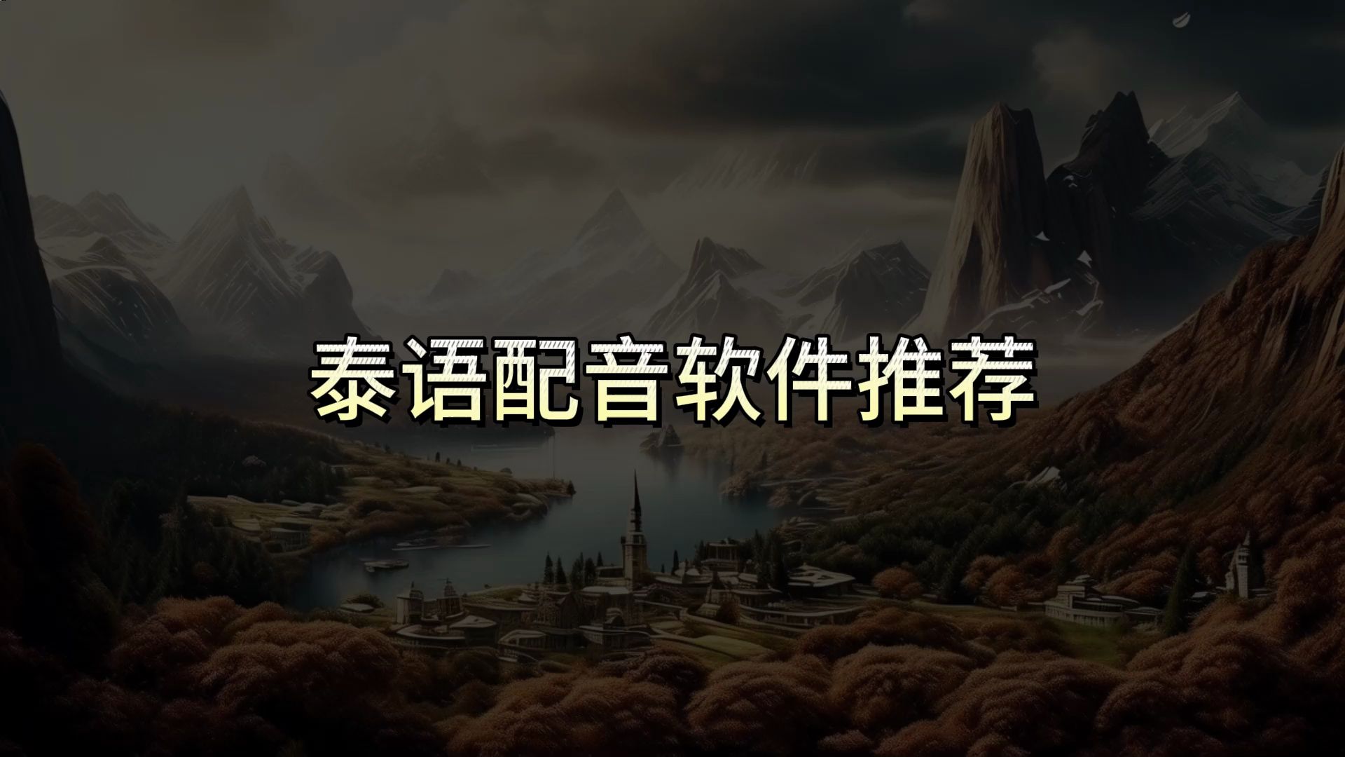 泰文配音软件推荐,文案一键转音频,简易操作,外语种类丰富!#泰语配音...