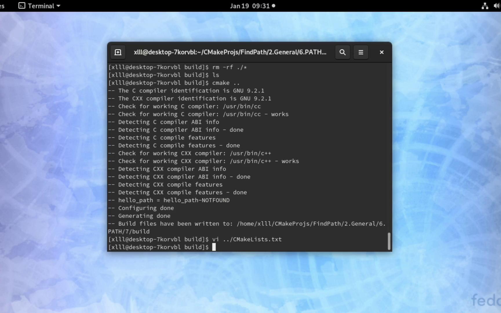 CMake查找文件所在目录(十九)指定根目录