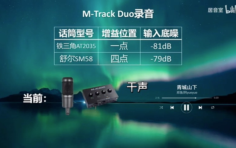 性价比乱杀!M-Track Duo声卡录唱试听