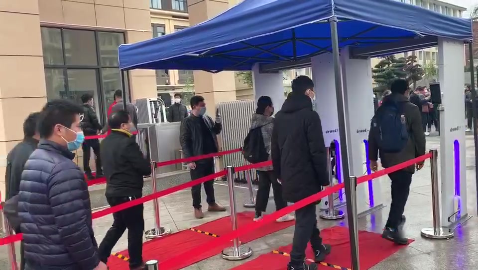 【图像识别】人脸口罩识别+测温,闸门