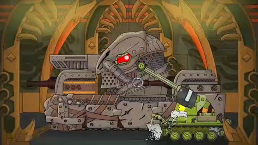 @仙人掌动画 蒙斯与巨鼠坦克