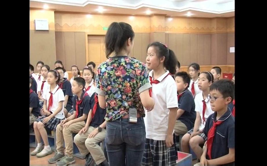 小学五年级上册音乐课:哈啰!哈啰!