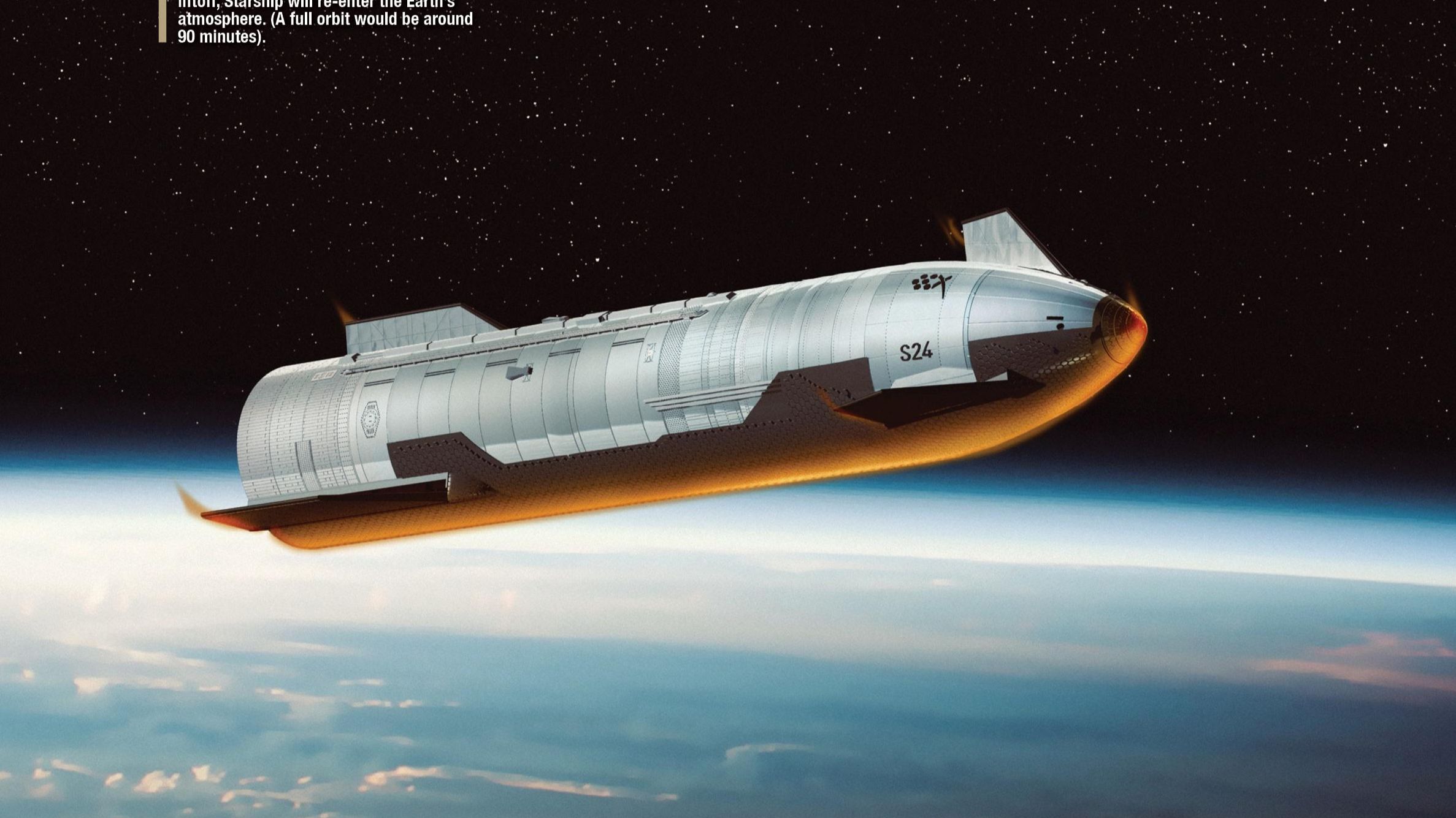 SpaceX官方 Starship-星舰 发射动画模拟演示