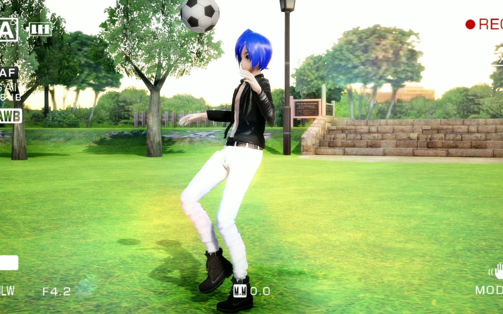 【MMD模型测试】踢球?踢个球啊!【KAITO改模
