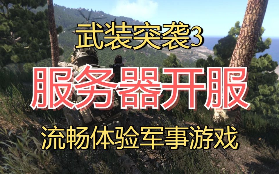 【ARMA3】手把手武装突袭3使用服务器开服多人联机教程