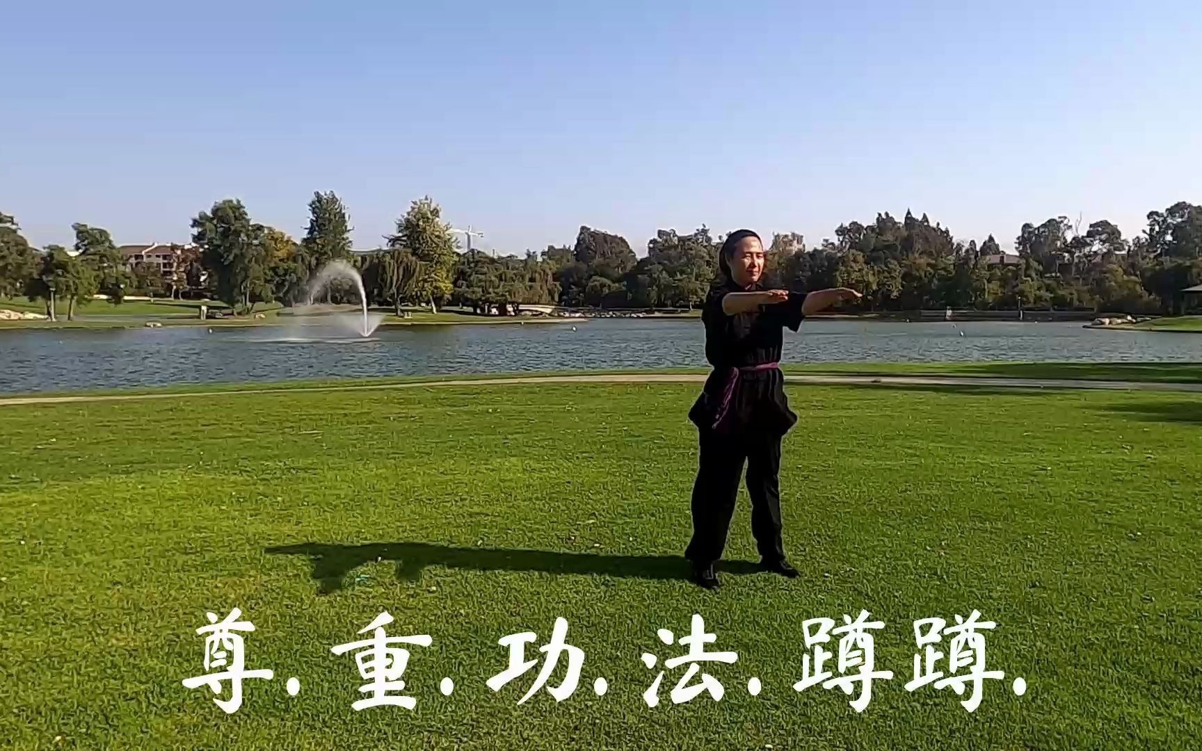 平甩功二十分钟练习带口诀口令