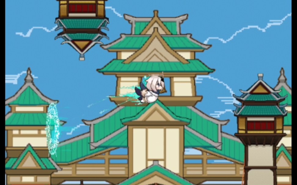 从蒙德城到璃月 变身派蒙的飞行挑战76关达成(玩的人要心态好)