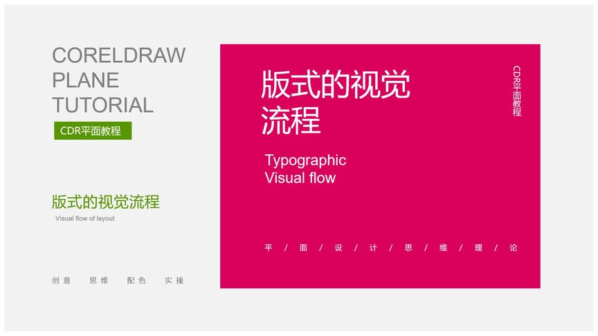 版式设计的视觉流程 #平面设计 #ps #ai #cdr