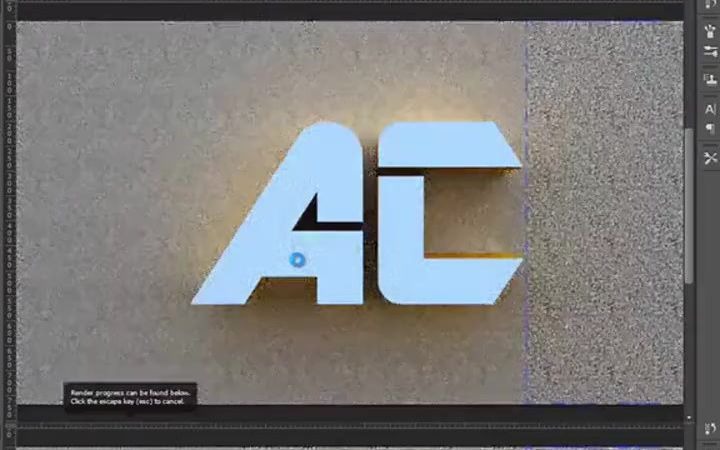 【ps案例教学】ps制作金属质感的3d立体字 ps字体到底是什么?