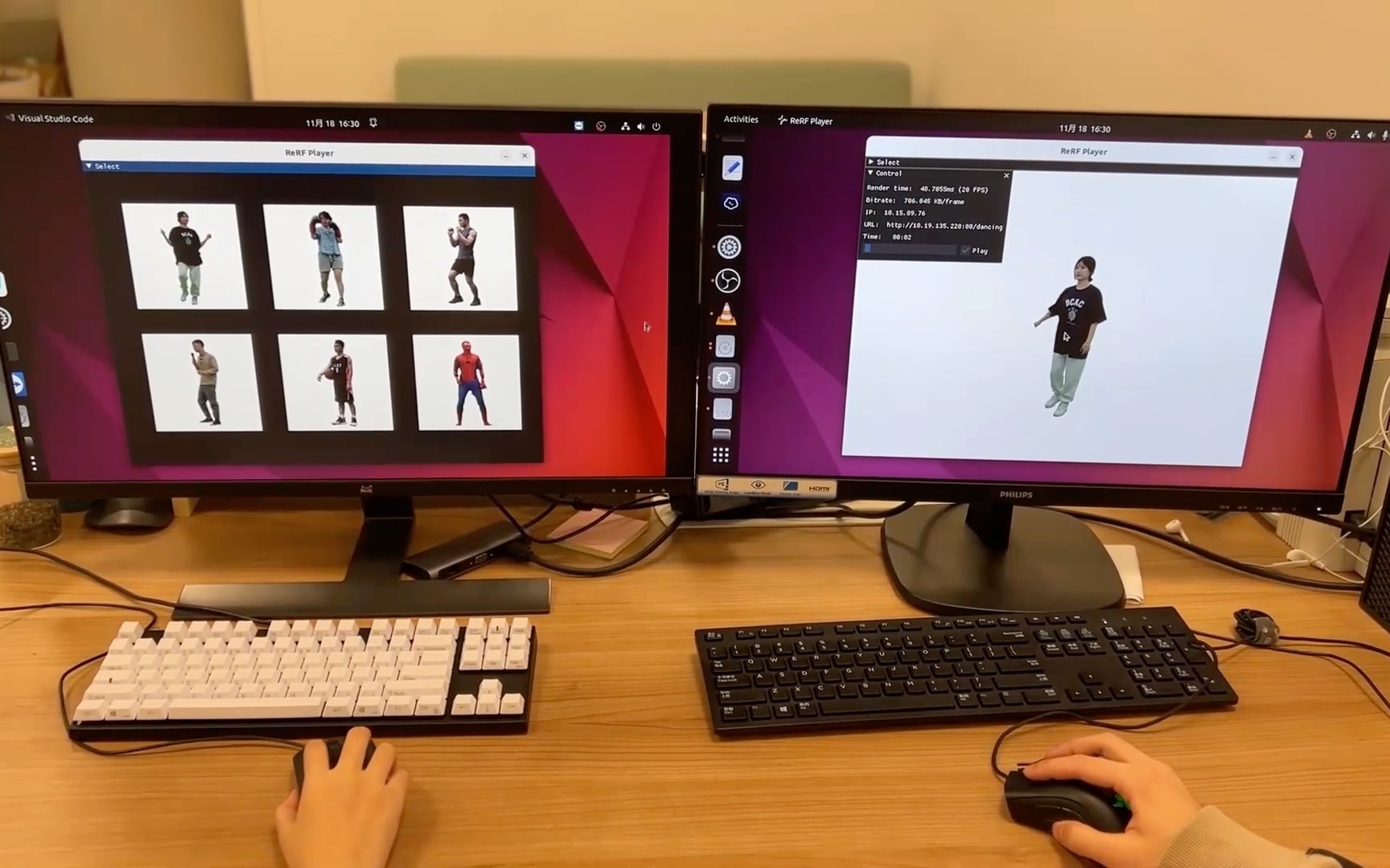 [CVPR2023] ReRF:可串流的神经残差辐射场,支持主机端动态NeRF...