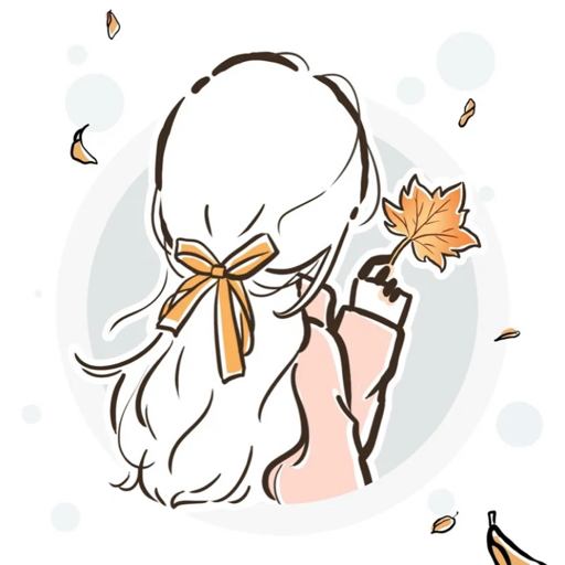 银杏林的枫叶 