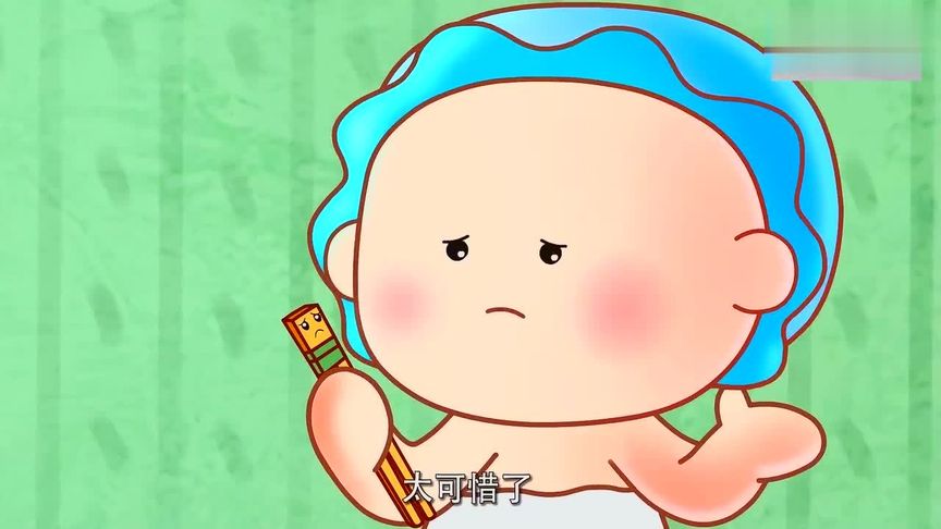 可可小爱,小朋友拒绝使用一次性筷子,还地球一片森林!