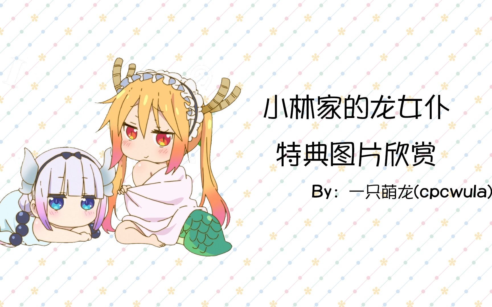 [有图包]妹抖龙特典图片欣赏!UP亲自拼图!