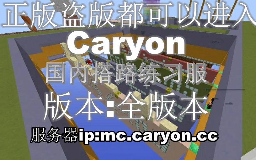 【服务器宣传】搭路服务器,正版盗版都能进,Caryon←
