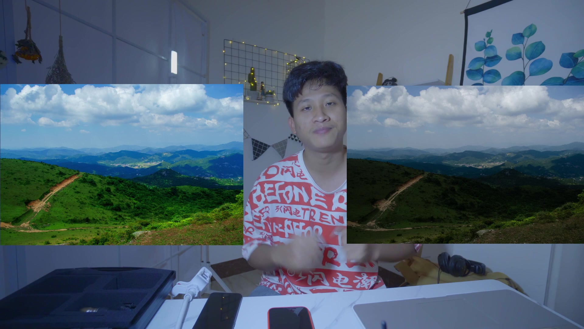 ps一键把照片变通透