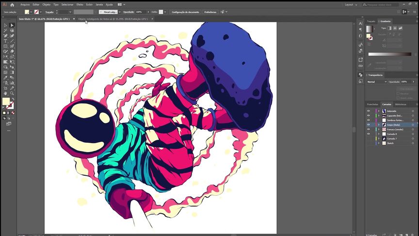 10分钟带你入门AI手绘插画设计