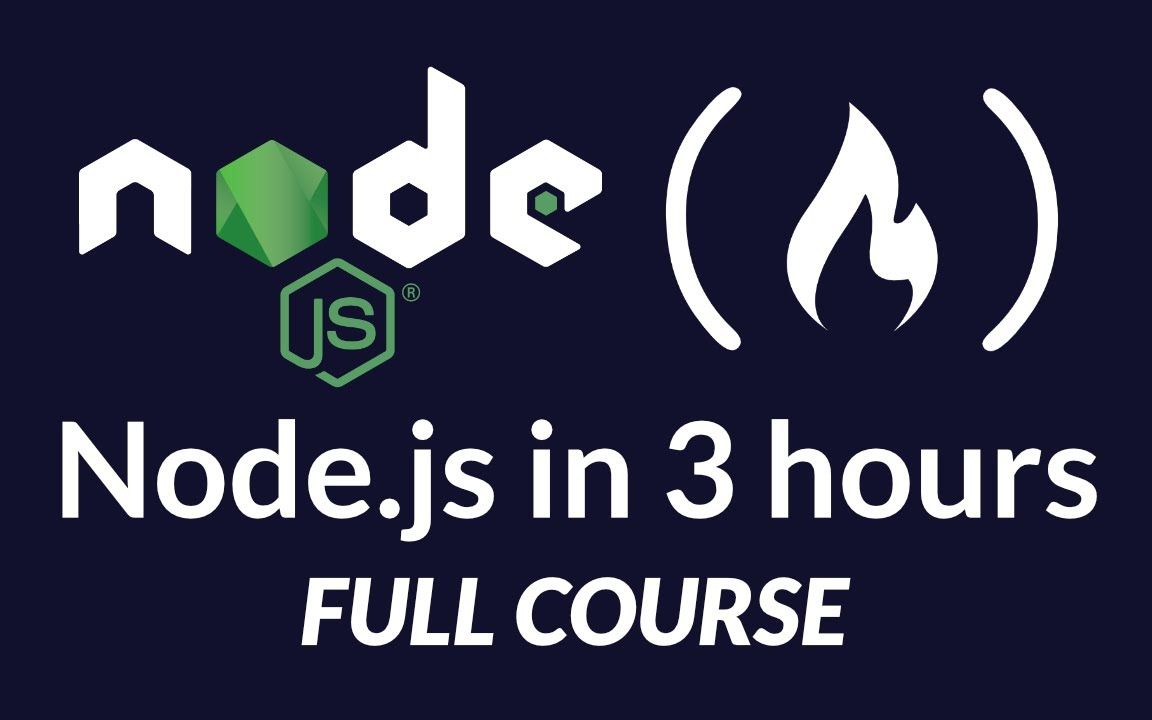 【freeCodeCamp.org】Node.js三小时全课程Build a Node.js API - tutorial