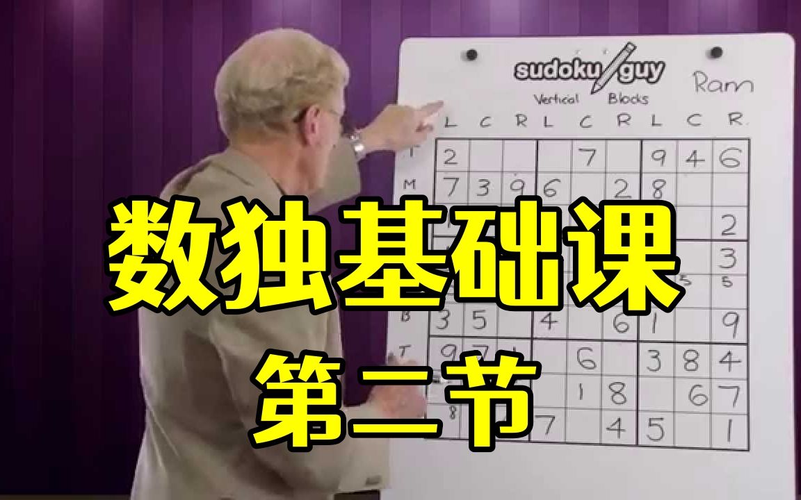 【数独解谜】数独的游戏规则及基本概念详细讲解(第二部分),让你快速...