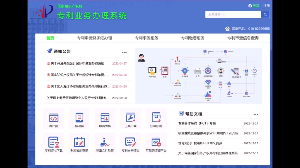 替代CPC和原电子申请网,专利业务办理系统上线!专利申请缴费审查...