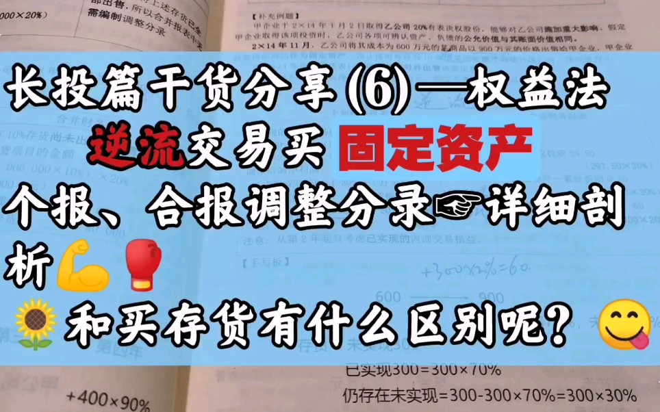 ...买～固定资产～个报、合报调整分录☞详细剖析和买存货有什么区别呢