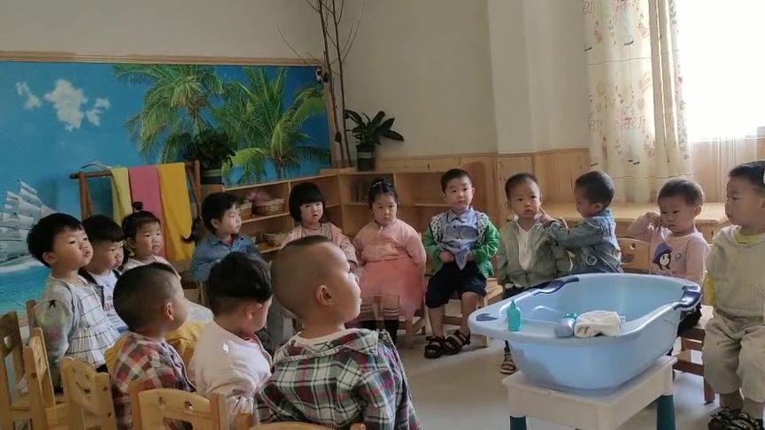 卫生习惯的培养:勤清洗。#幼儿教育 #幼儿园 #早教 #课堂实录