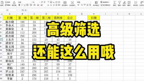 查找数据信息,除了用vlookup函数,你知道高级筛选可以这样用吗