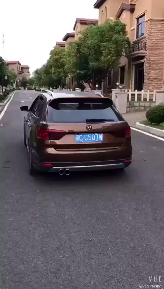 大众朗逸朗行朗境改装阀门排气测试小贵,换挡放炮666RESracing...