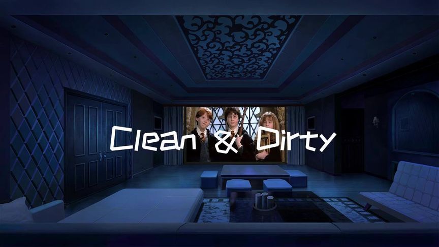 看电影学英语,单词比较:clean&dirty