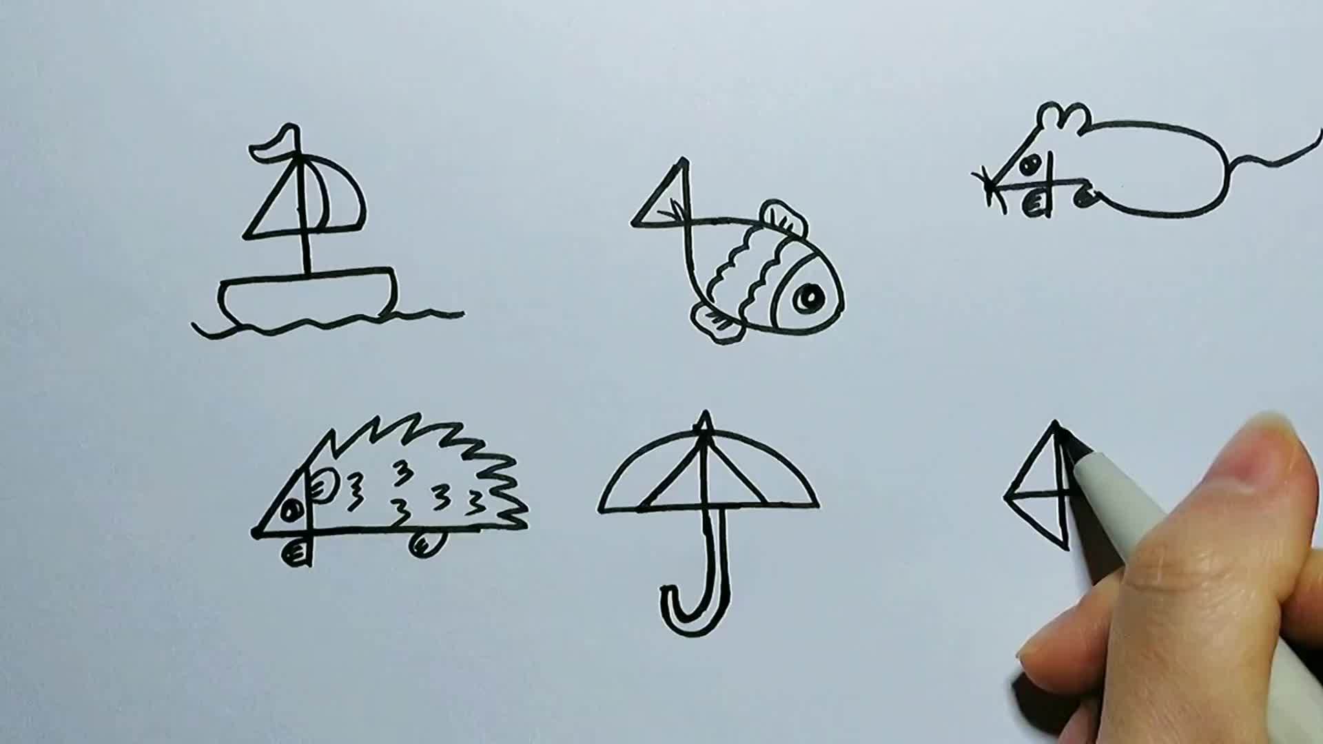 数字4的笔画顺序