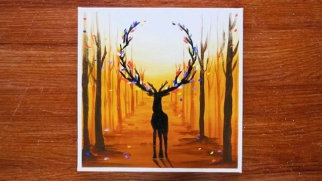 鹿角和鹿腿思维导图怎么画又漂亮