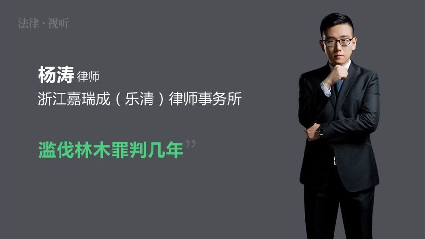 滥伐林木罪判几年